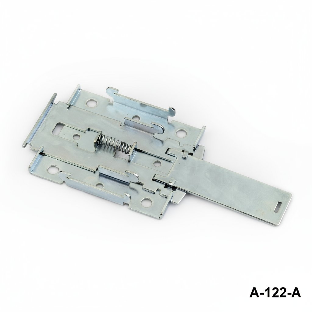 A-122 Metal DIN Rail Mouting Kit | Altınkaya Elektronik Cihaz Kutuları