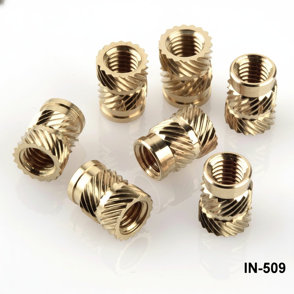 IN-509-M5 9,5mm Threaded Brass Insert | ALTINKAYA Electronic Enclosures ...
