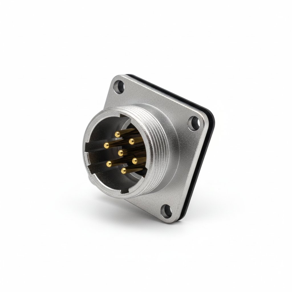 PLS-207-RM-R M22 7 Pin Receptacle Type Male Connector | ALTINKAYA ...