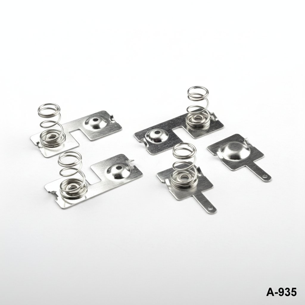 4xAA Battery Contact set | ALTINKAYA Electronic Enclosures & Components