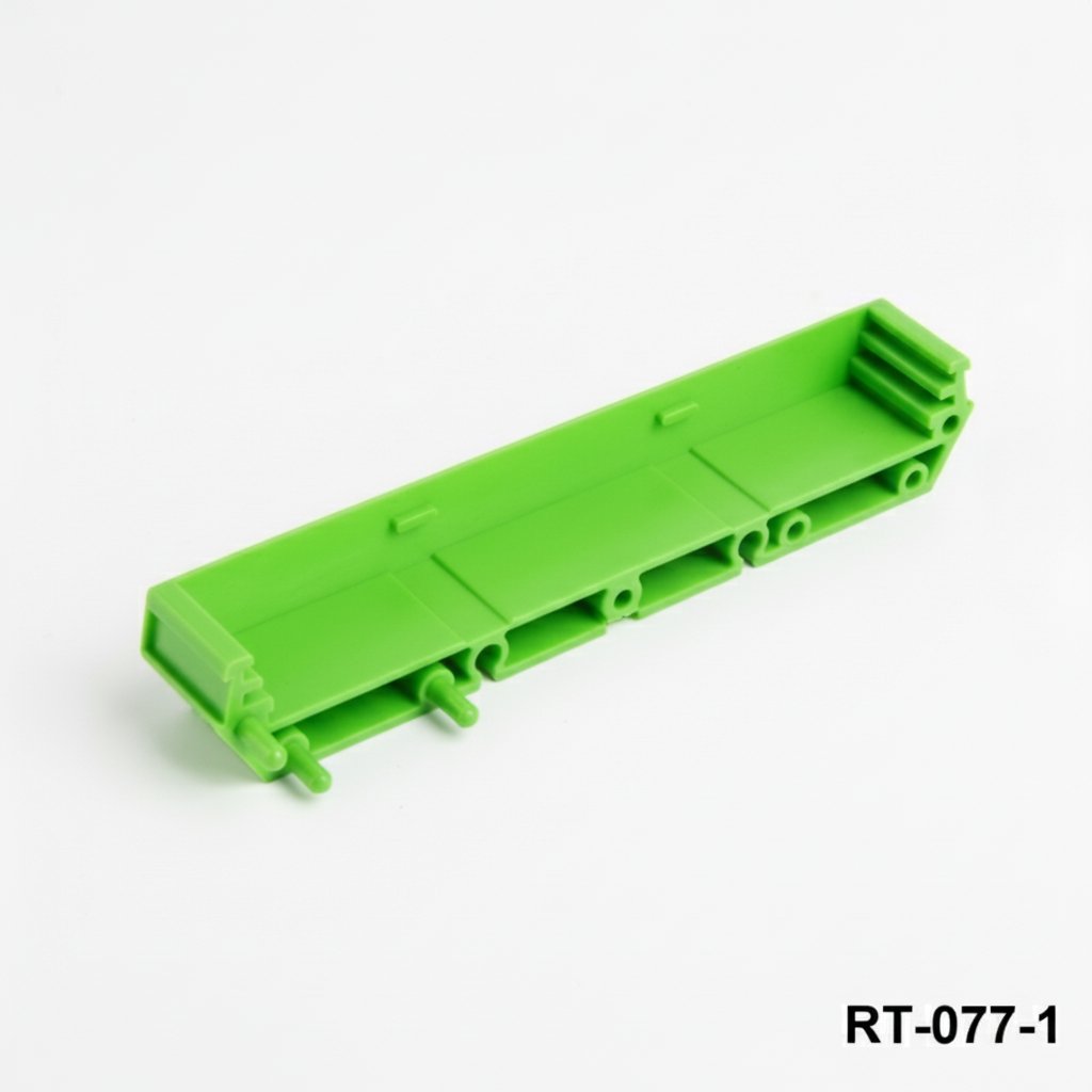 RT-077-1 107mm Din Rail Modular PCB Board Holders ( End Section ...